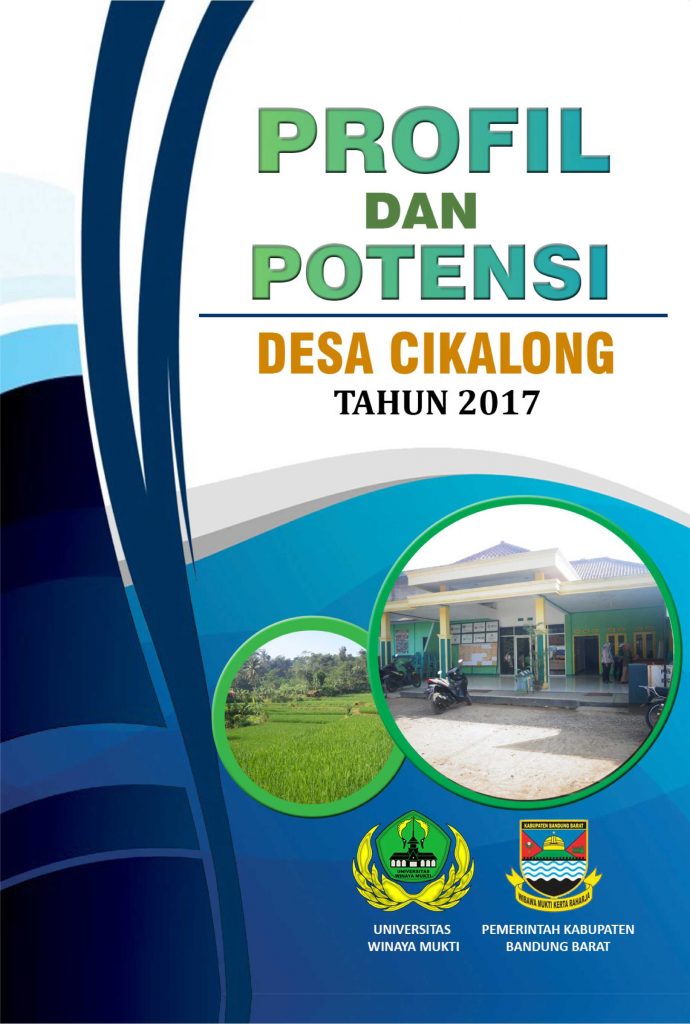 Buku Profil dan Potensi Desa Cikalong - Penerbit Deepublish