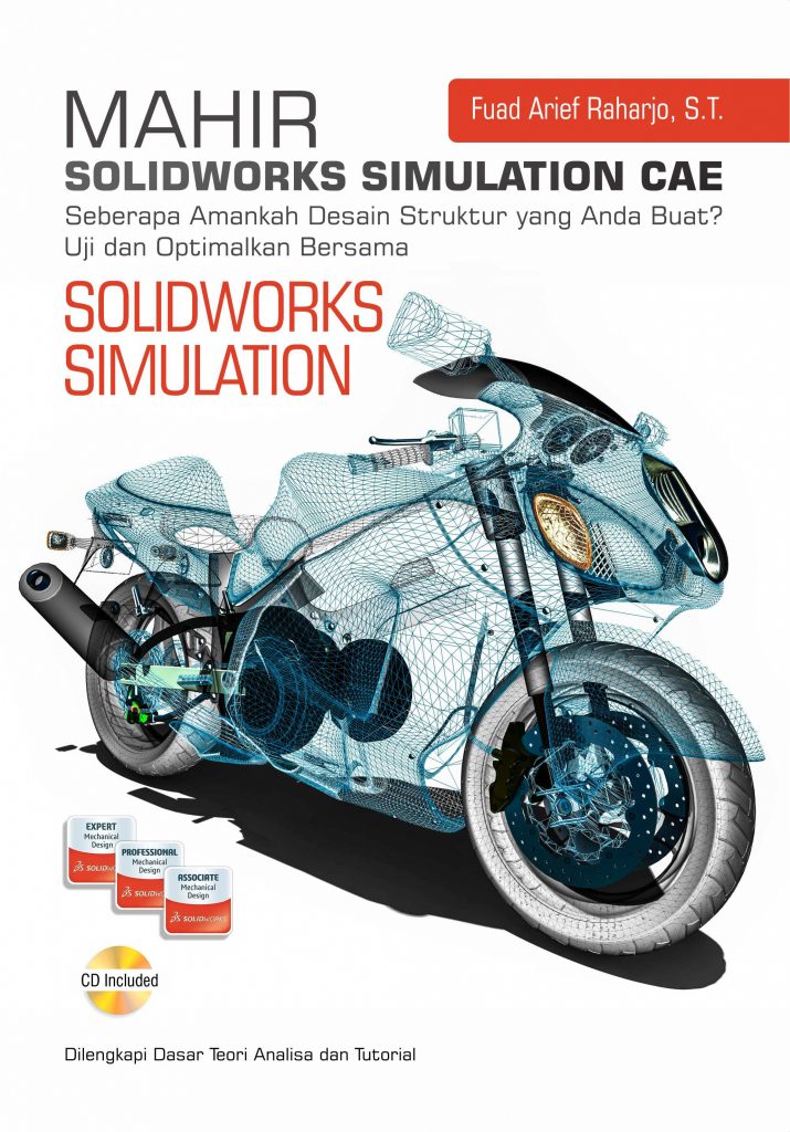 Buku Mahir Solidworks Simulation Cae - Penerbit Deepublish