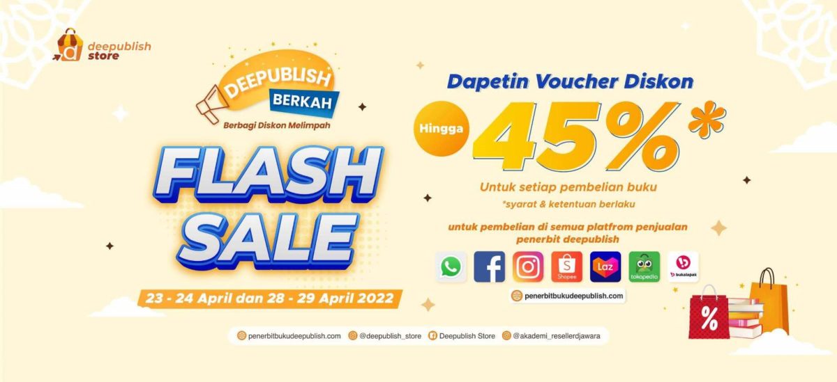 Promo Buku Murah dan Diskon 2022 - Buku Deepublish