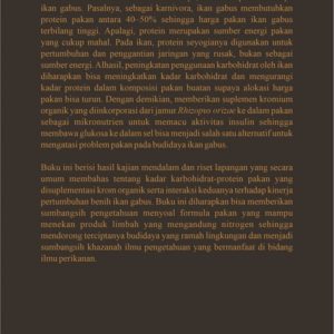 Buku Suplemen Pakan Ikan: Inkorporasi Krom Organiik