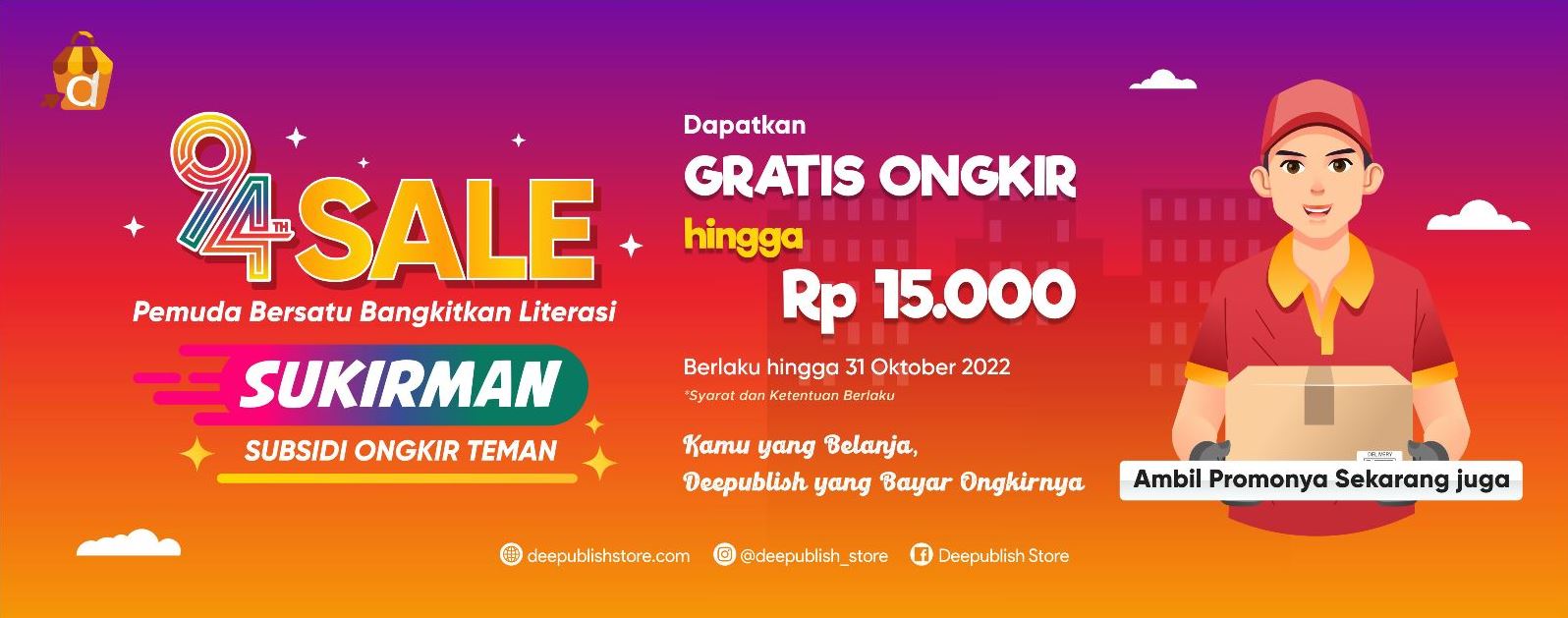 Promo Diskon Buku Murah November 2022 - Deepublish Store