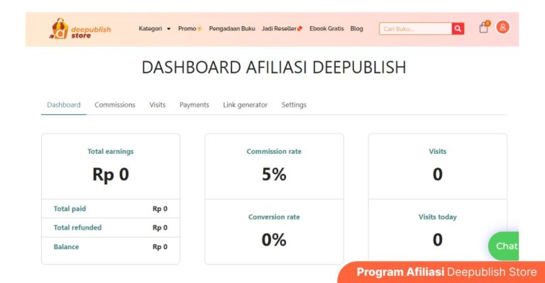 Panduan Afiliasi Deepublish Store - Deepublish Store