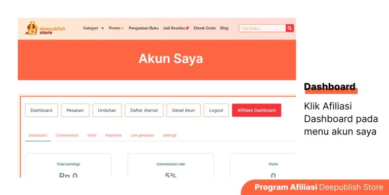 Panduan Afiliasi Deepublish Store - Deepublish Store
