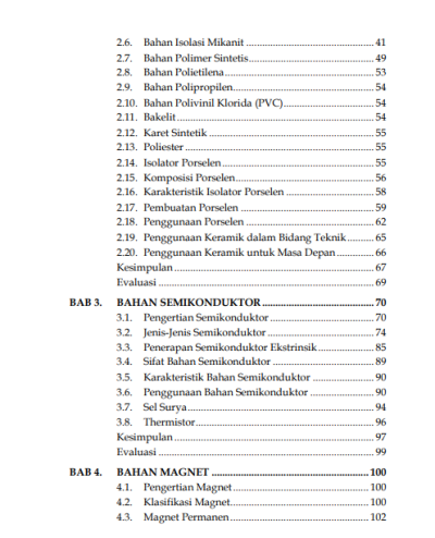 E-Book Bahan-Bahan Listrik