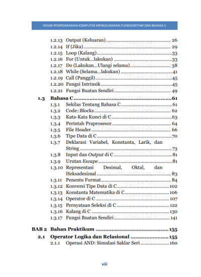E-Book Dasar Pemrograman Komputer Menggunakan Flowgorithm