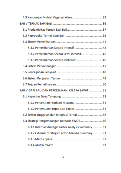 E-Book Sapi Bali Terintegrasi Perkebunan Kelapa Sawit