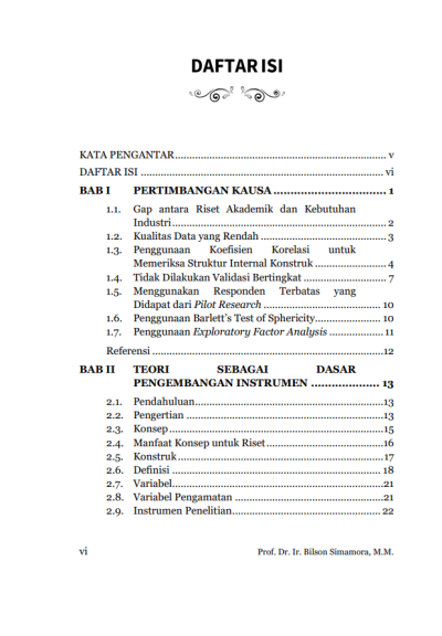 E-Book Pengembangan dan Validasi Instrumen Riset Perilaku