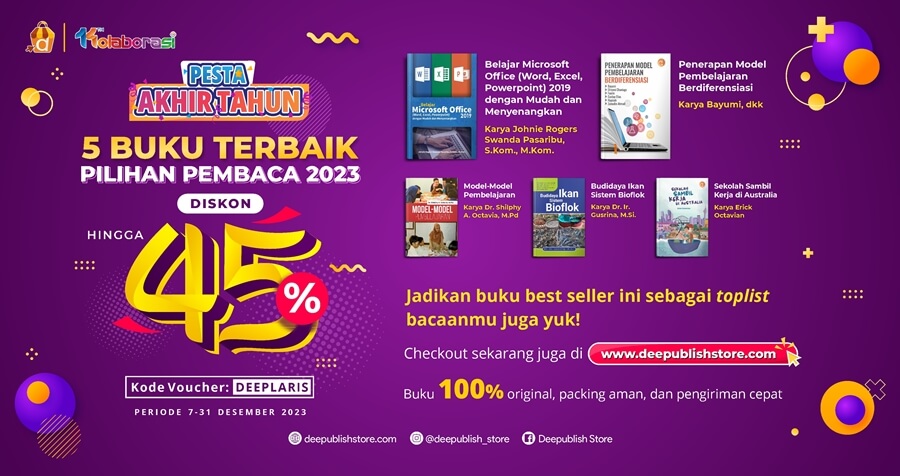 Promo Diskon Buku Murah 2023 - Deepublish Store