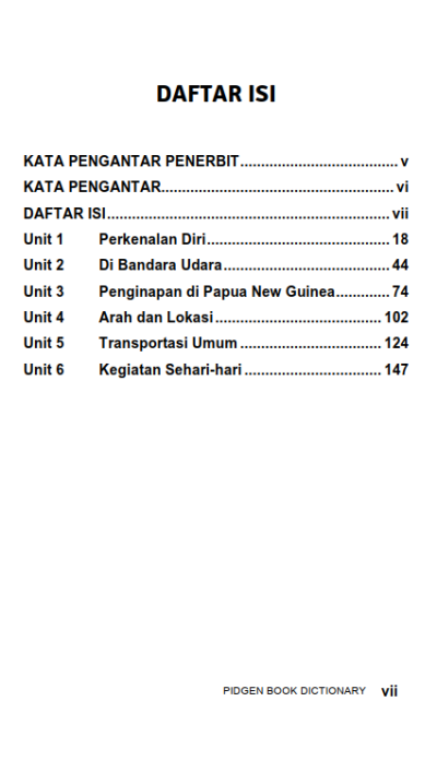 E-Book Pidgen Book Dictionary Kamus Pisin