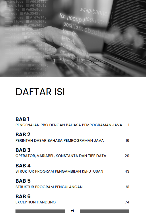 Buku Pemrograman Berorientasi Objek