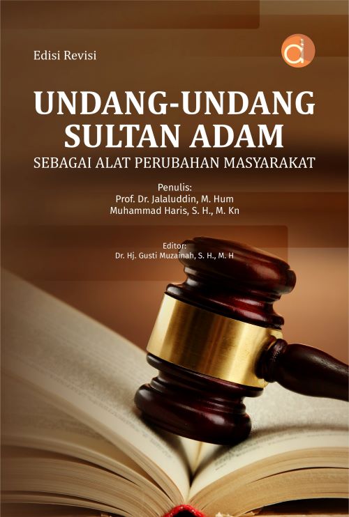 E-Book Undang-Undang Sultan Adam Sebagai Alat Perubahan