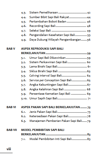 E-Book Model Pembibitan Wilayah Sumber Bibit Sapi Bali
