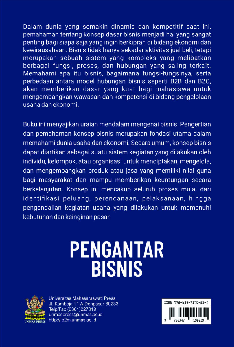 Pengantar Bisnis