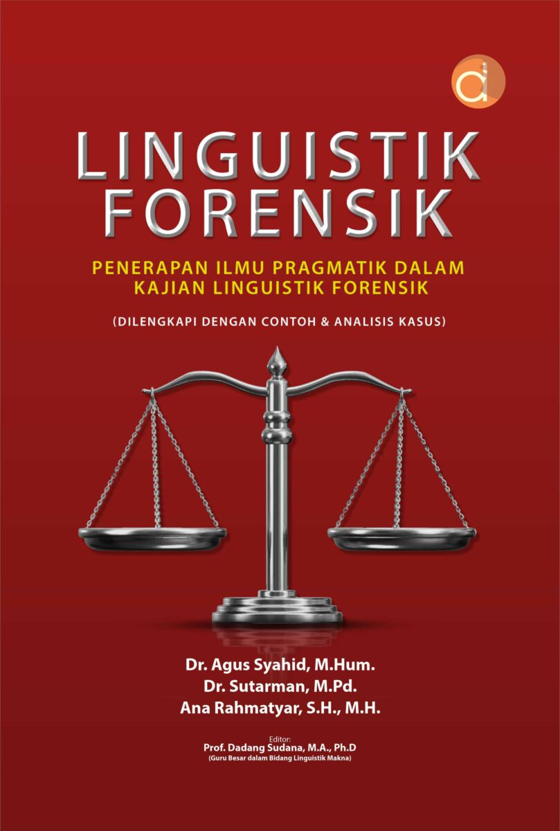 Buku Linguistik Forensik Penerapan Ilmu Pragmatik - Deepublish Store