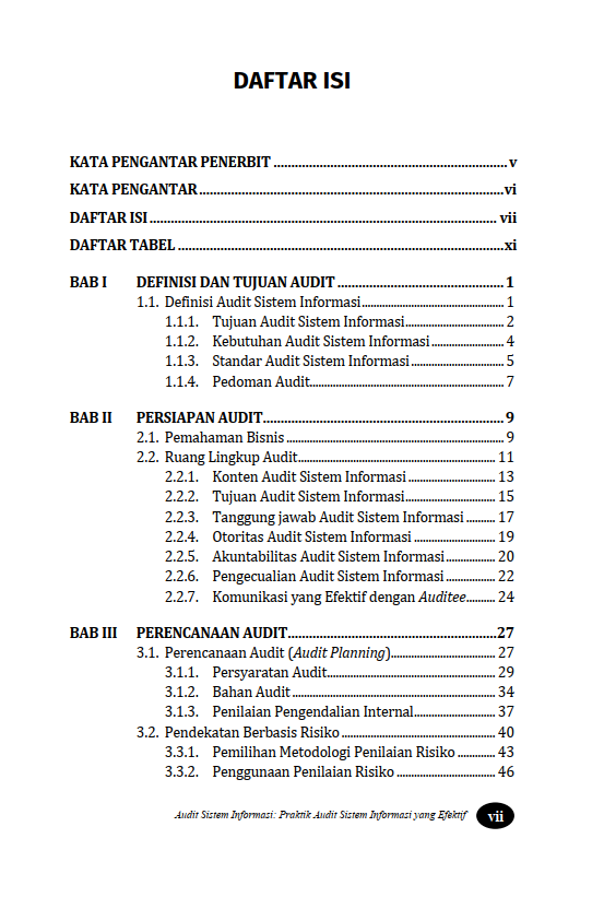 Buku Audit Sistem Informasi - Deepublish Store