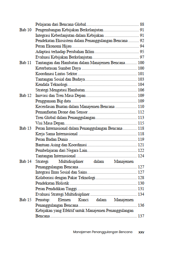 Buku Manajemen Penanggulangan Bencana - Deepublish Store
