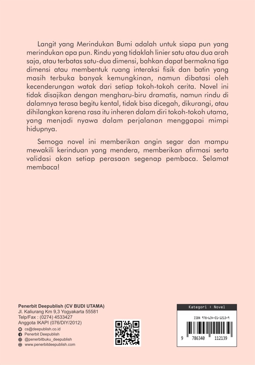 Buku Langit yang Merindukan Bumi - Deepublish Store
