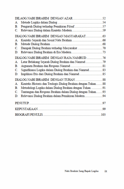 Buku Nabi Ibrahim Sang Bapak Logika - Deepublish Store