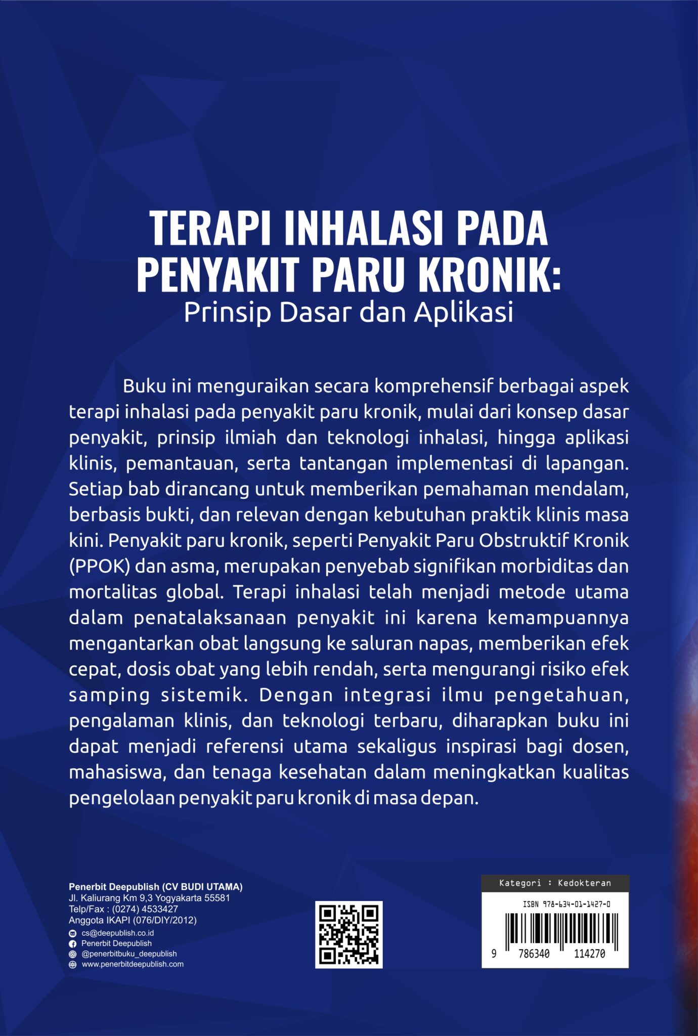 Buku Terapi Inhalasi Pada Penyakit Paru Kronik - Deepublish Store