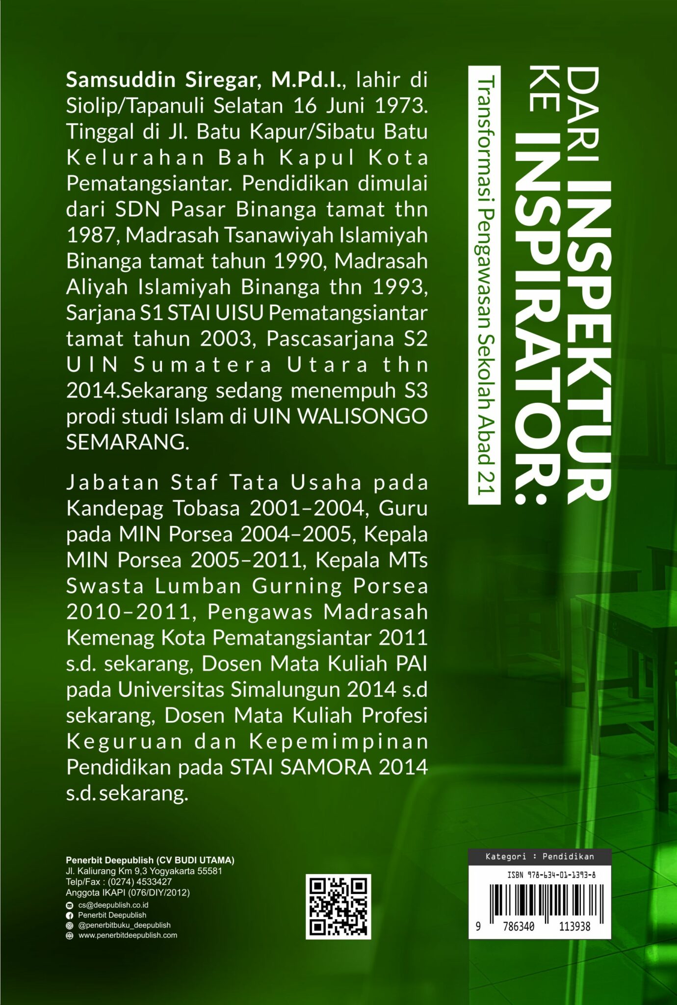 Buku Dari Inspektur ke Inspirator: Transformasi Pengawasan - Deepublish ...