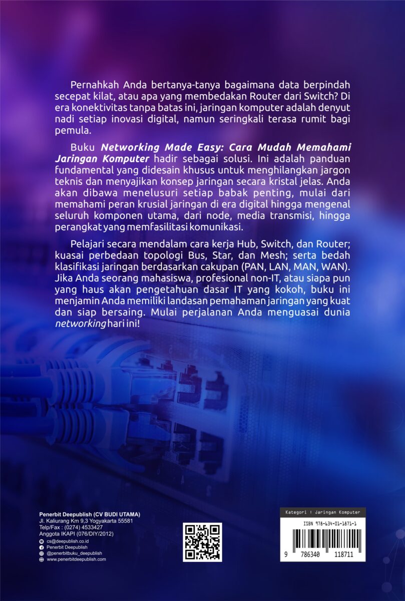 Buku Networking Made Easy - Deepublish Store
