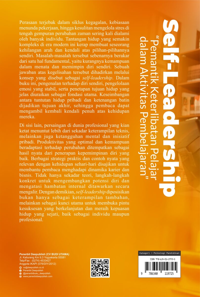 Buku Self-Leadership "Pemantik Keterlibatan Pelajar - Deepublish Store