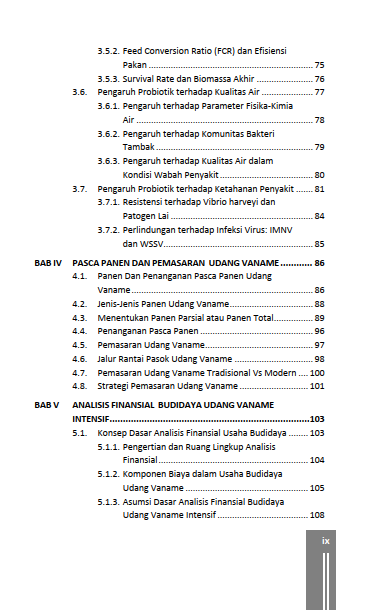 Buku Budidaya Udang Vaname Sistem Intensif: Strategi Cerdas, Aplikasi ...