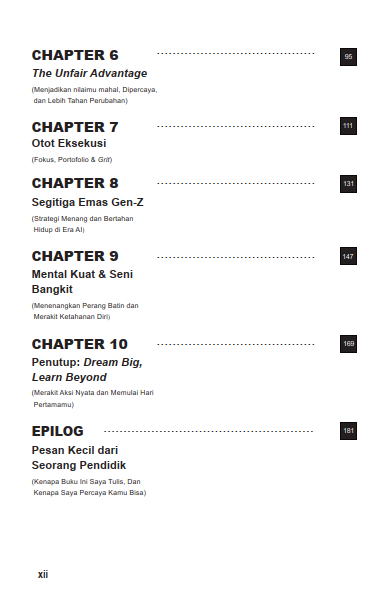 Buku Dream Big Learn Beyond Peta Jalan Gen-Z Meraih Sukses di Era AI